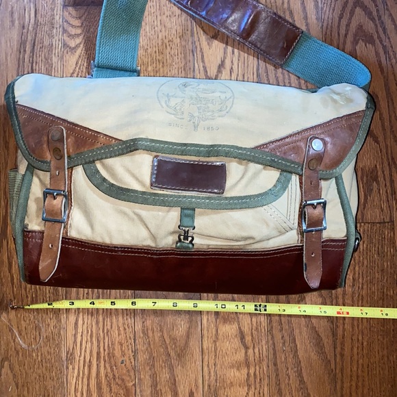 Orvis | Bags | Rare Vintage Orvis Battenkill Canvas And Leather Field ...